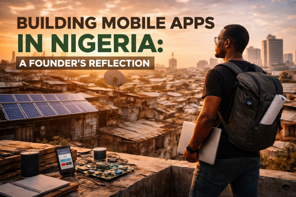 BUILDING MOBILE APPS IN NIGERIA: A FOUNDER’S REFLECTION - Digital ...
